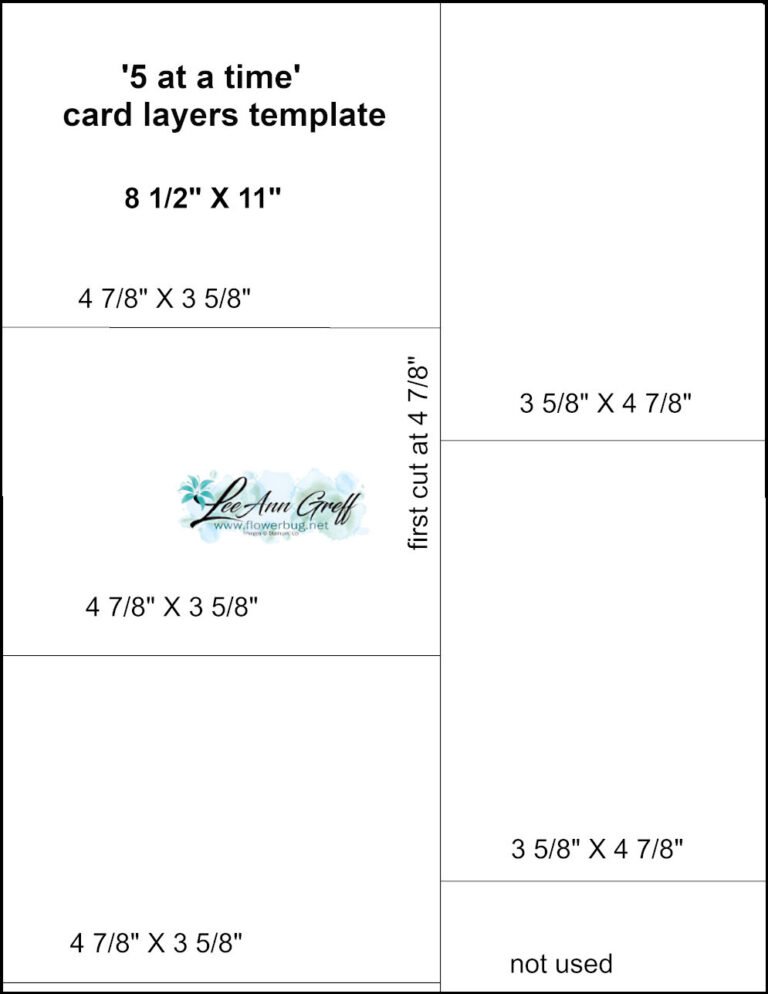 Gorgeous cards with my ‘5 at a time’ templates! Free project sheet ...