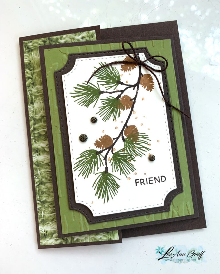 Double Flap fold with Branching Out with video & free project sheet ...