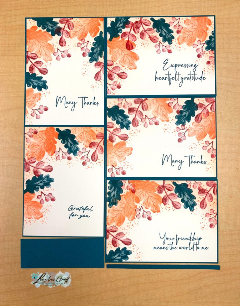 Gorgeous cards with my ‘5 at a time’ templates! Free project sheet ...