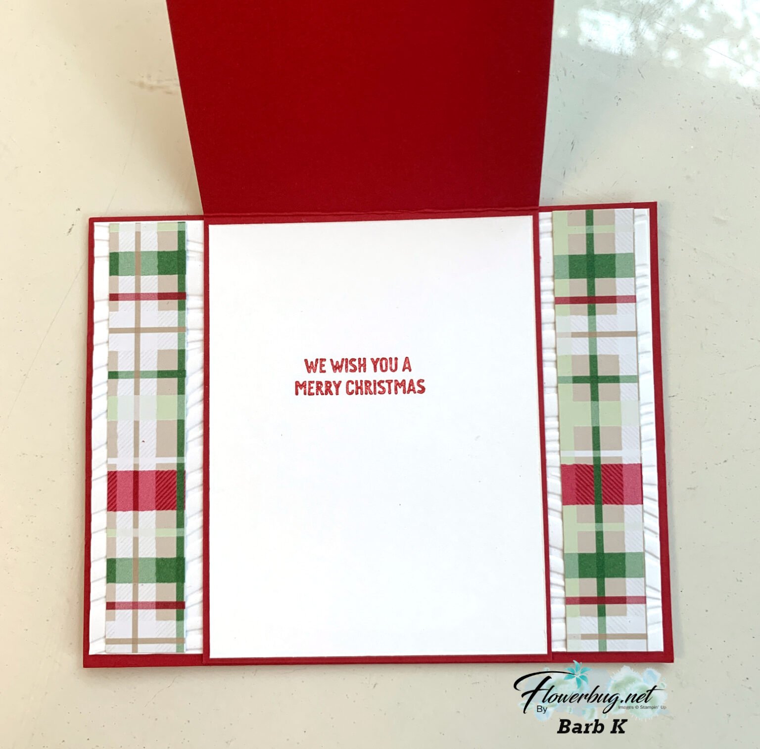 More Christmas card swaps; creative ideas for you! – Flowerbugs Inkspot