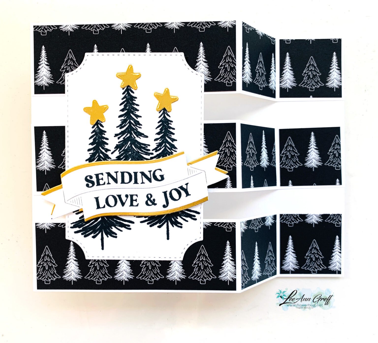Modern Christmas Triple-Z card with video & free project sheet ...