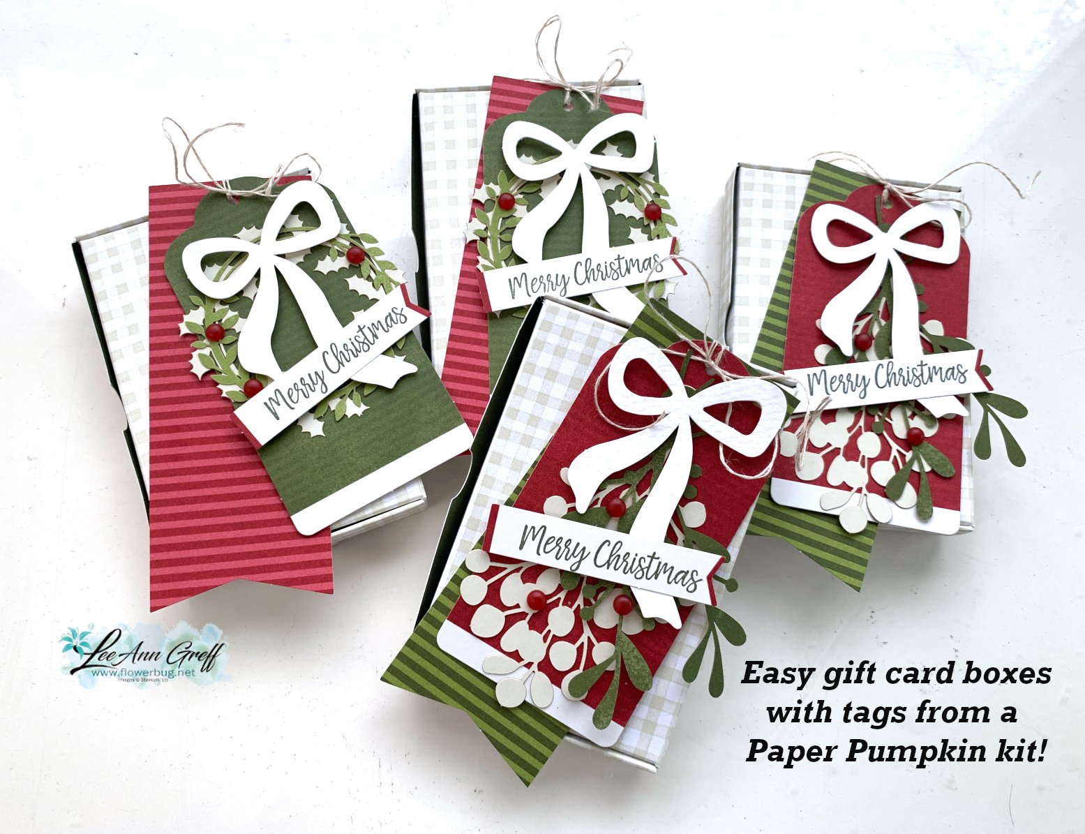 Wrapped in Cheer tags for Christmas – Flowerbugs Inkspot