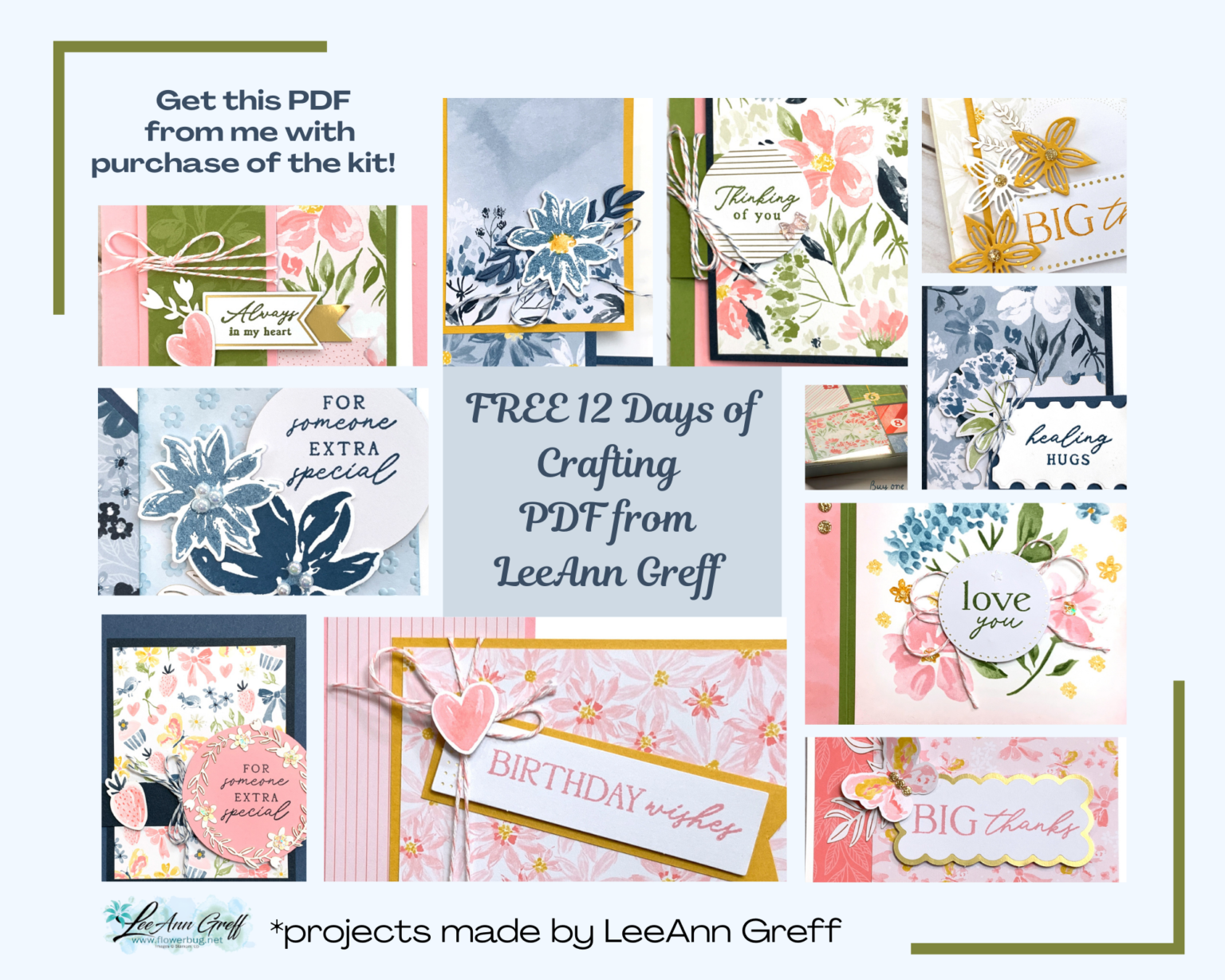 12 Days of Crafting PDF is ready! – Flowerbugs Inkspot