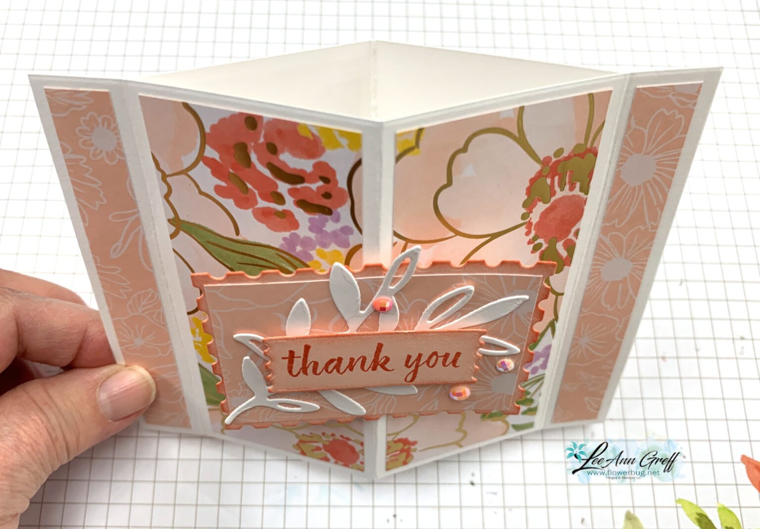 A neat Diamond Pop-up Fun Fold card with video & free project sheet ...
