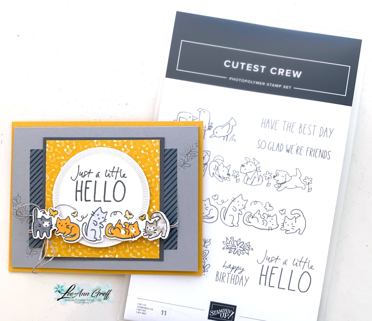 Cutest Crew card swap – Flowerbugs Inkspot
